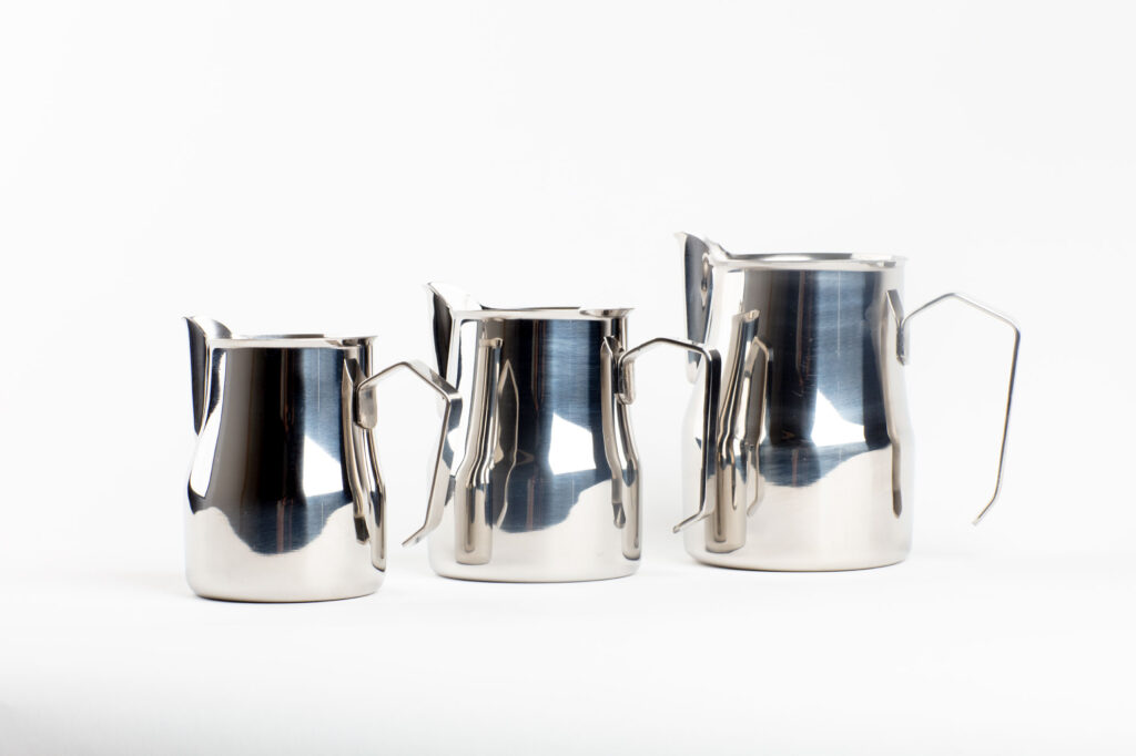 Stainless Steel Milk Steaming Pitcher - KaffeBox.no