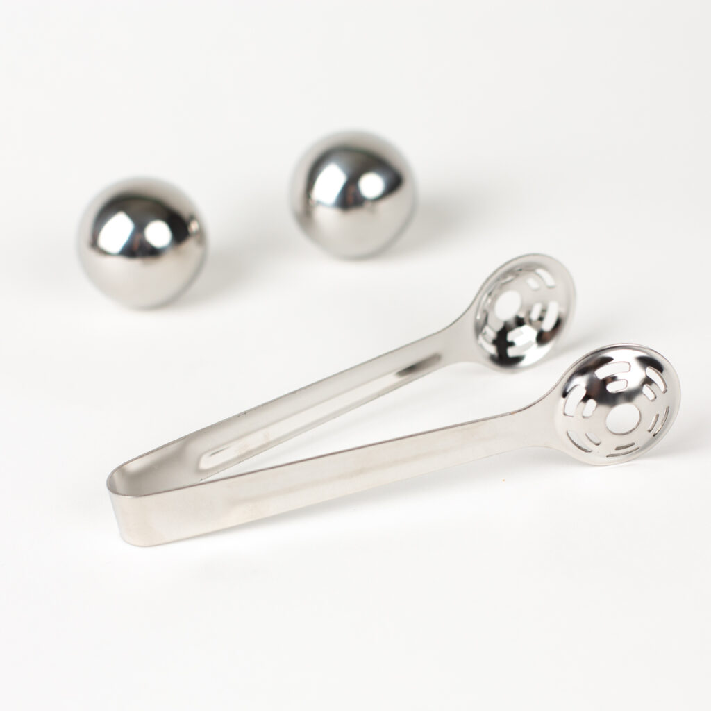 Stainless Steel Coffee Ice Stone Tong - KaffeBox.no