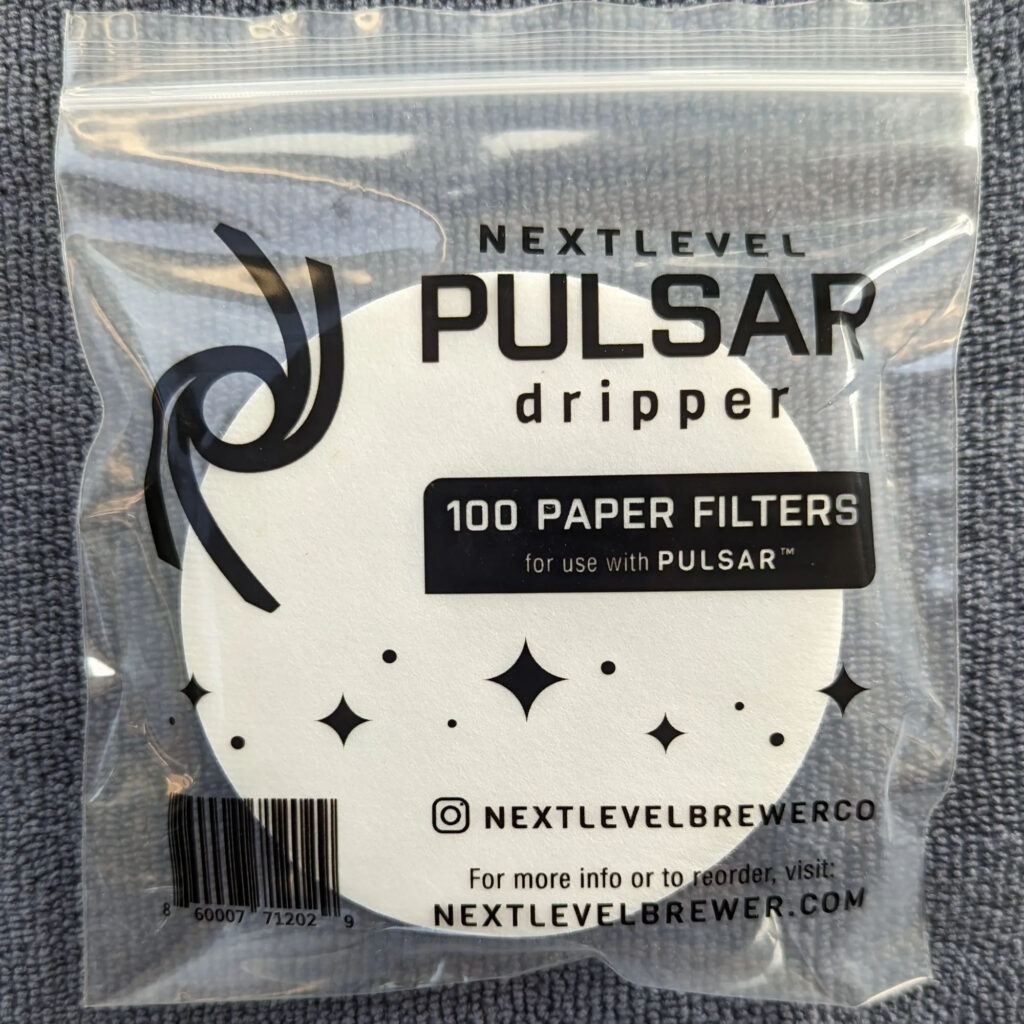NextLevel Pulsar Dripper Filter Papers - KaffeBox.no
